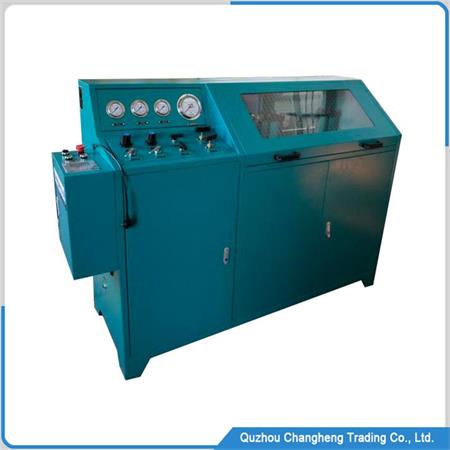 Tube testing machine of radiator aluminum tube