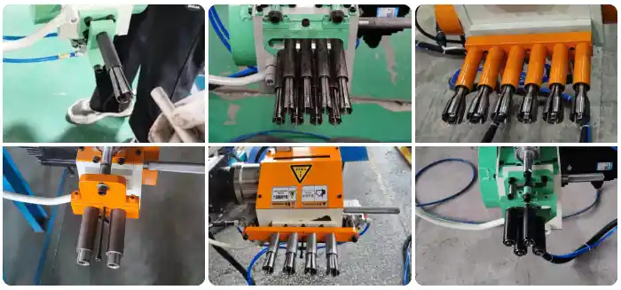 Flexible tube expander machine for heat exchenger